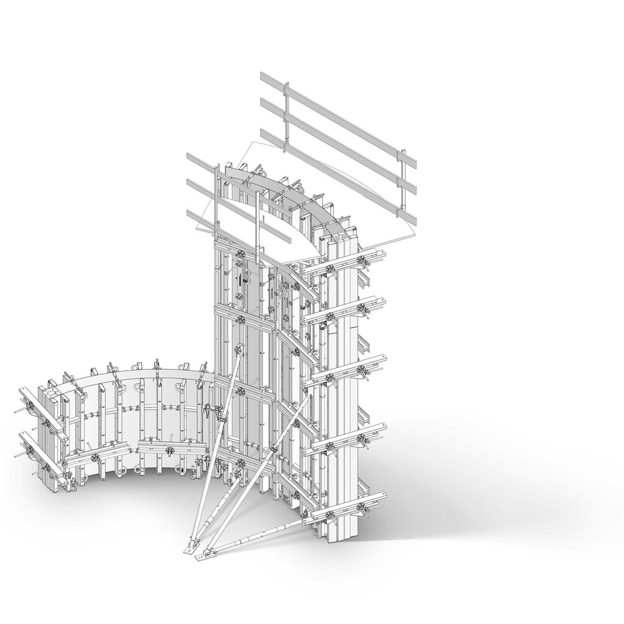 Radius - Circular Column Framework