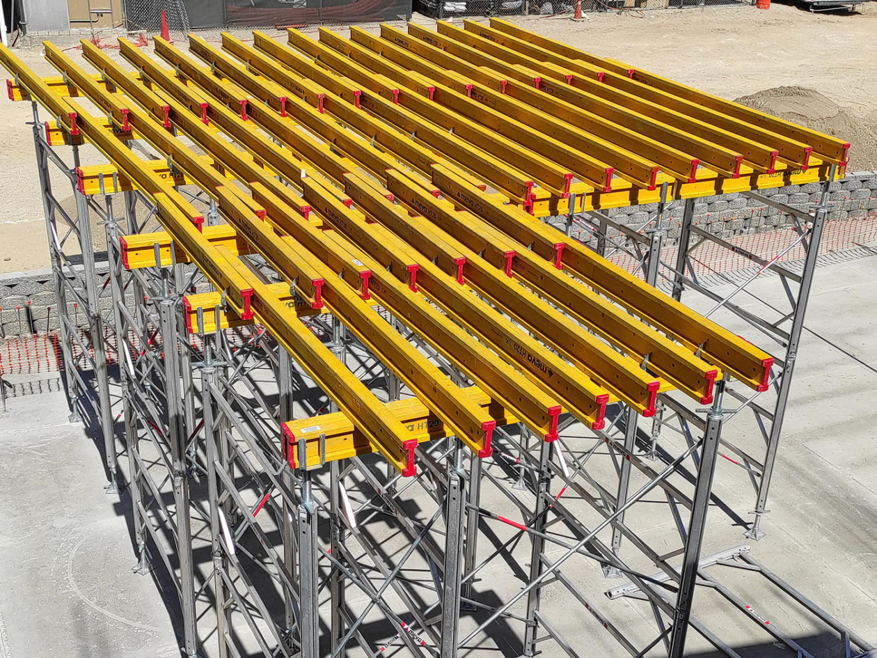 Aluminum shoring system - MEVA USA